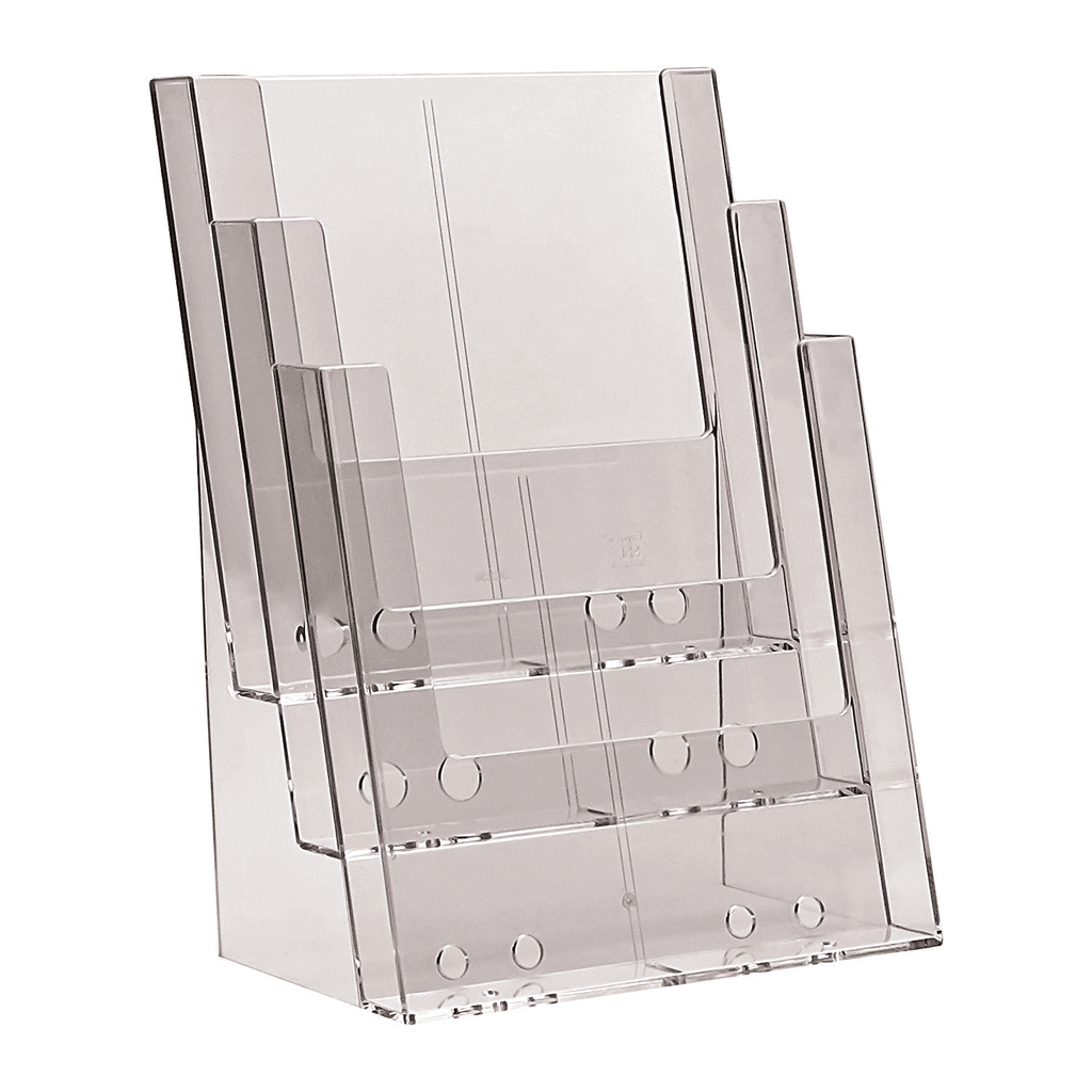 A4, 3 pockets counter display | Brochure Display Systems